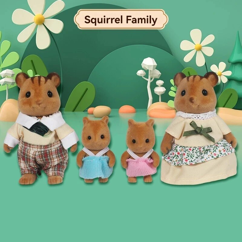 Семейство белок Calico Critters, Squirrel family