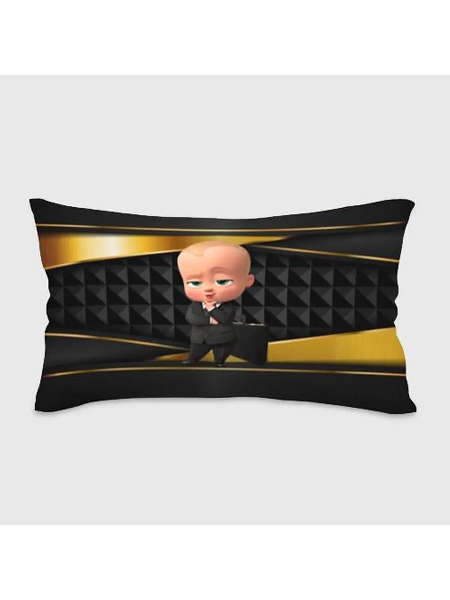 Boss gold black Подушка