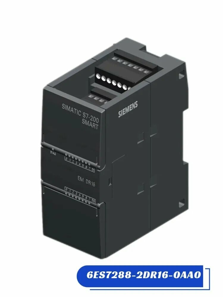 6ES7288-2DR16-0AA0 модуль ввода-вывода Siemens S7-200 SMART EM DR16 8DI 8DO реле
