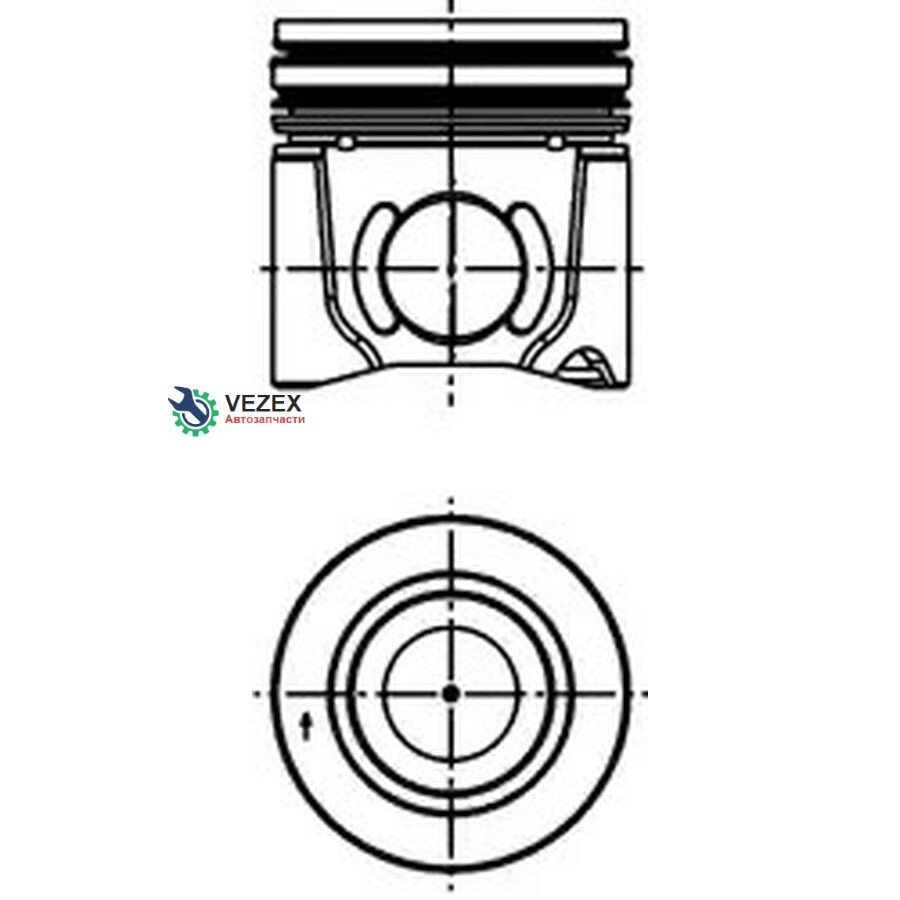KOLBENSCHMIDT 40352620 Поршень