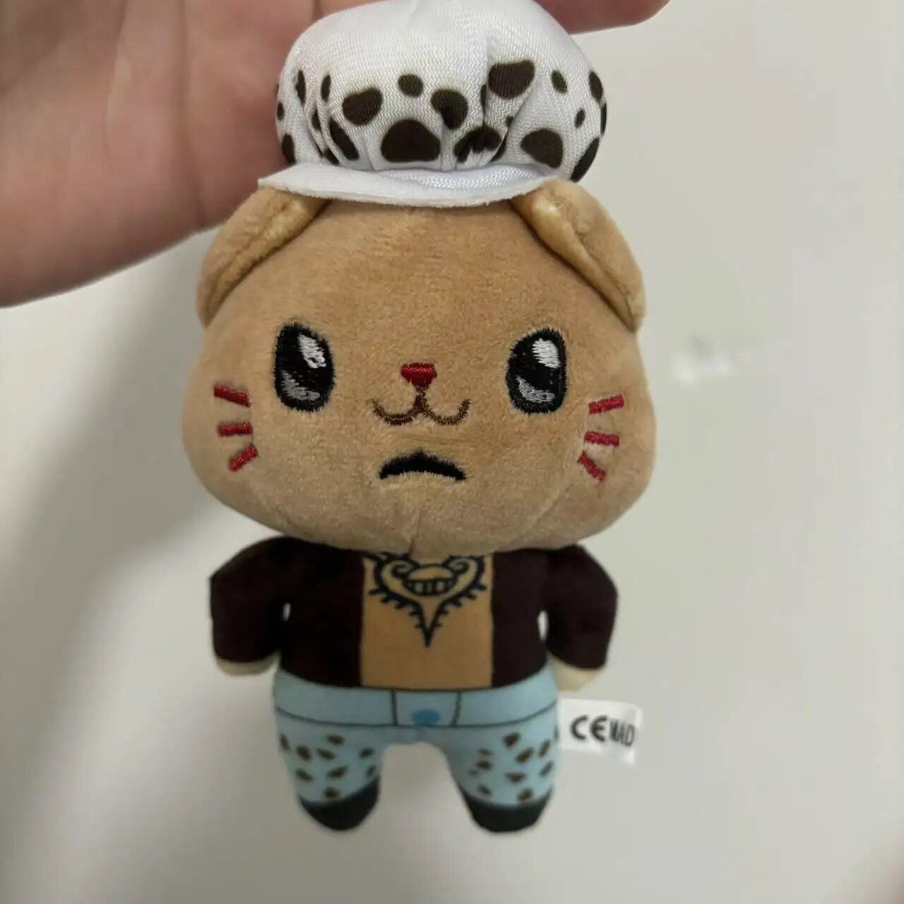 Плюшевые брелки-подвески из аниме One Piece Коричневый, law