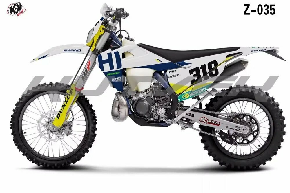 Наклейки Husqvarna TC FC TE FE 125 250 450 2019-2022 годов, дефолтное оформление из кристального материала, доступен кастомный дизайн и материал мотоцикла аппликаций