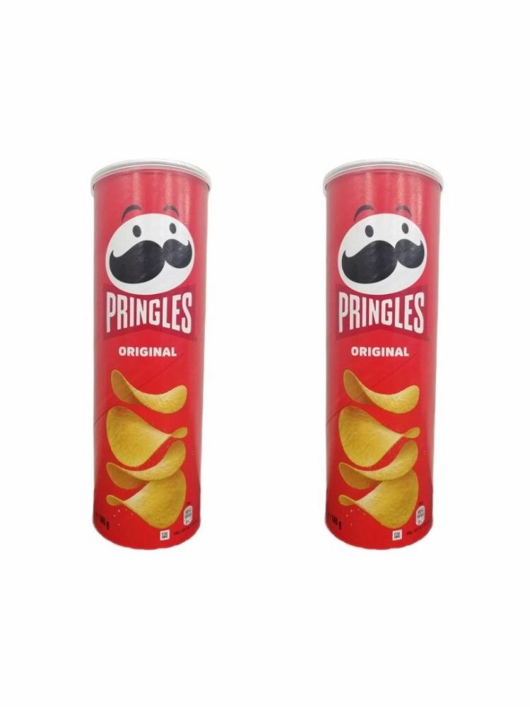 Pringles Чипсы картофельные, 165г, 2 шт