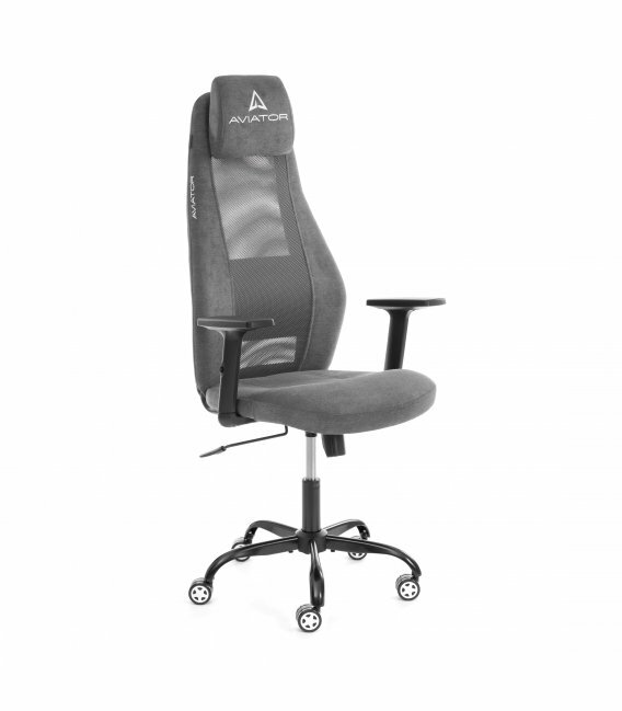 Кресло Авиатор Плт Металбл/Aviator Plt Metalbl ткань, серый, KUB 05/W-12