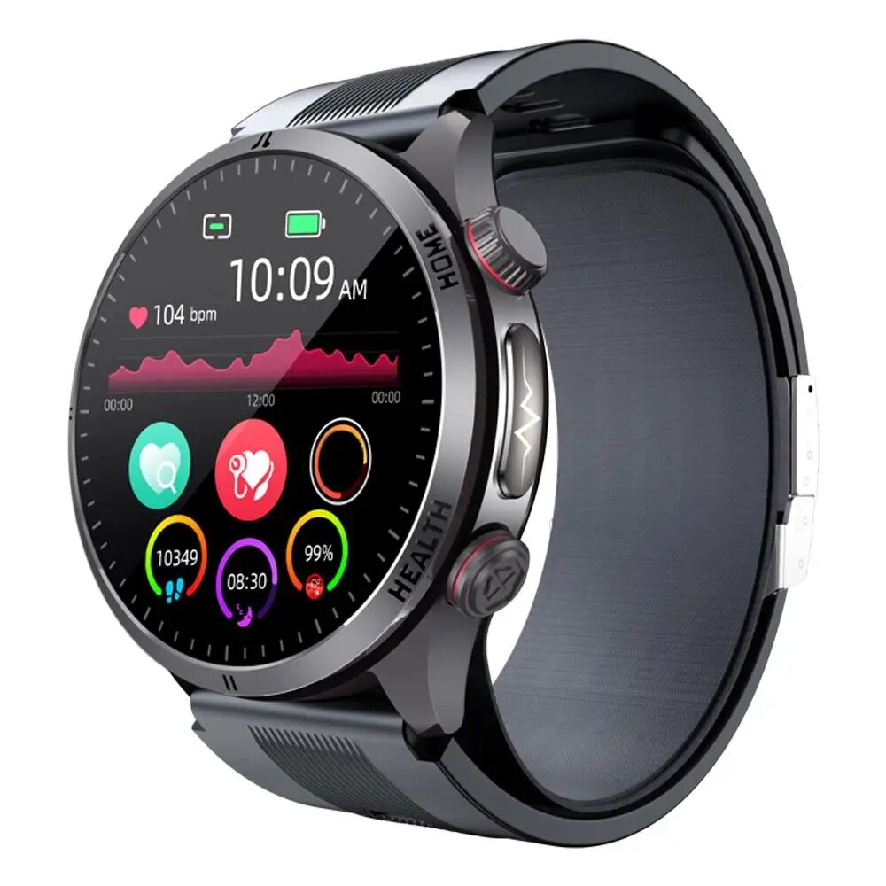SOS 24H Health Monitor Smart Watch Синий Черный, BKBKS