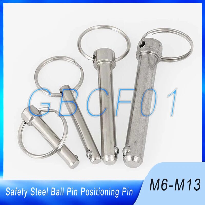Шариковые фиксаторы из углеродистой стали M6 M8 M10 M12 M13 M6x45 2PCS