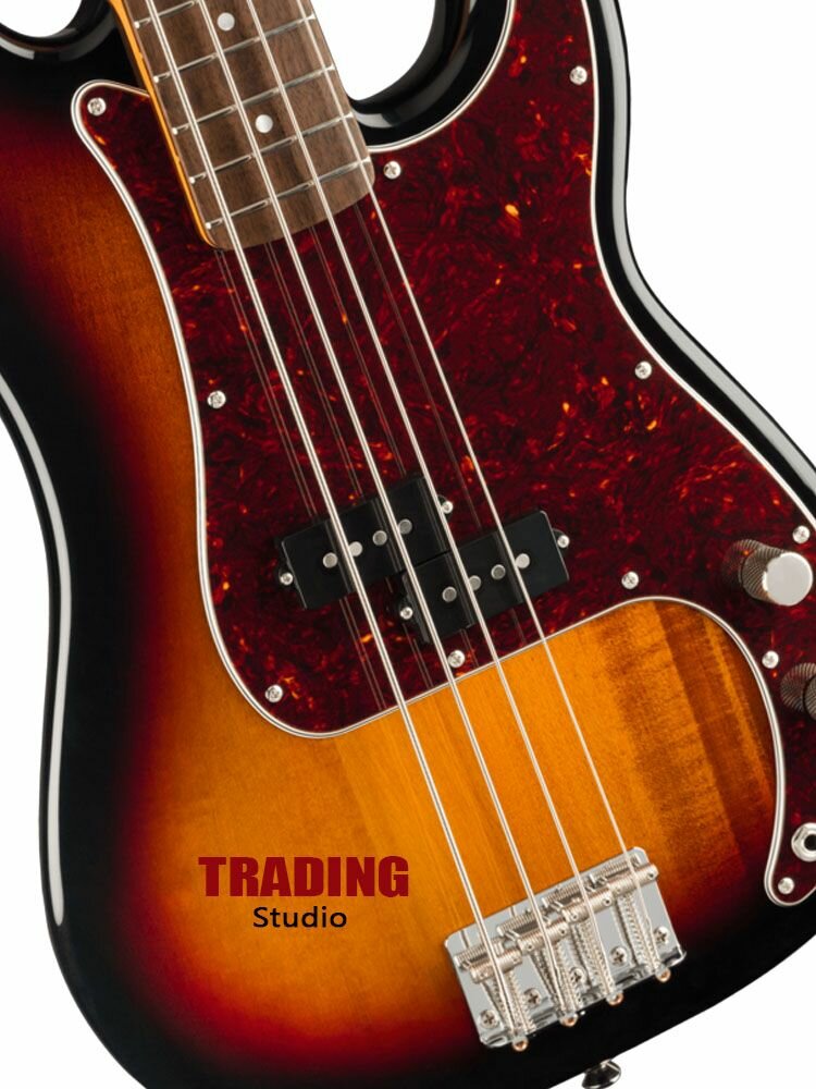 Squier Classic Vibe '60s Precision электрогитара-бас — фото 1