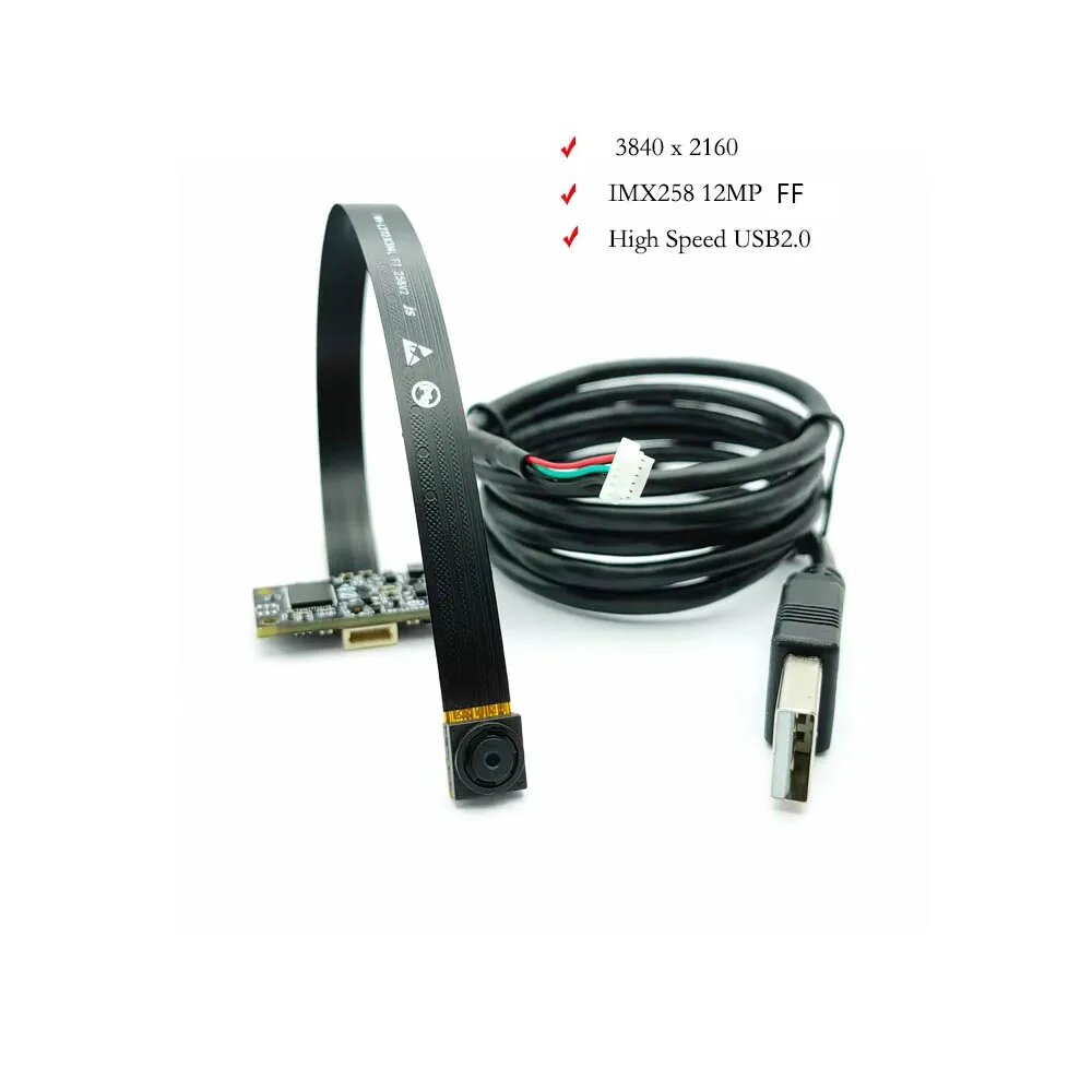 USB камера 3840x2160 IMX258 12MP FF