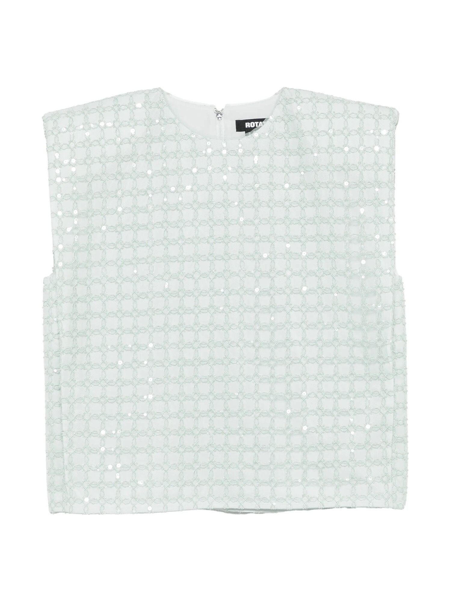 Топ Sequin-embellished sleeveless top