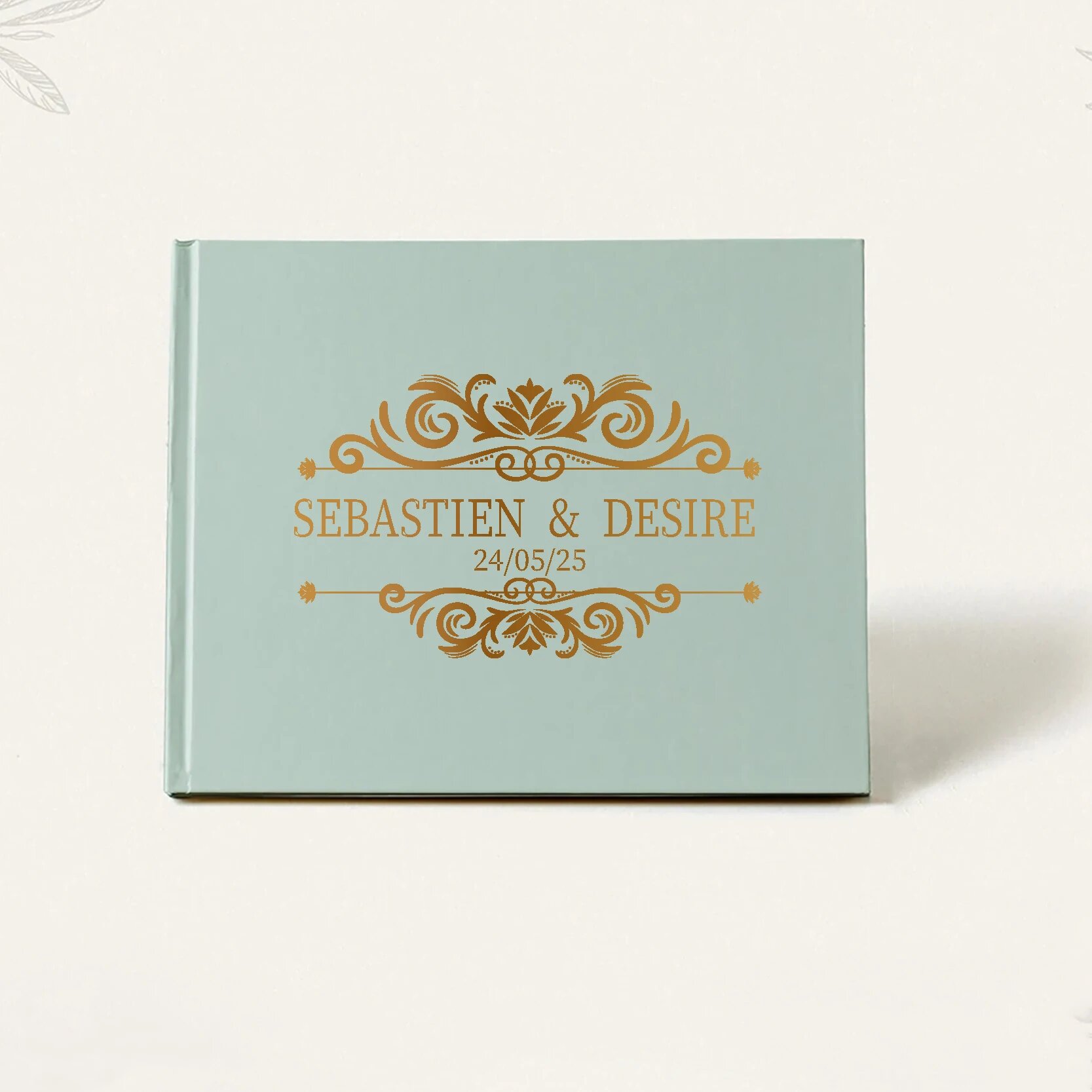 Гостевая книга для свадьбы Sebastian & Desire 24/05/25, Style 9