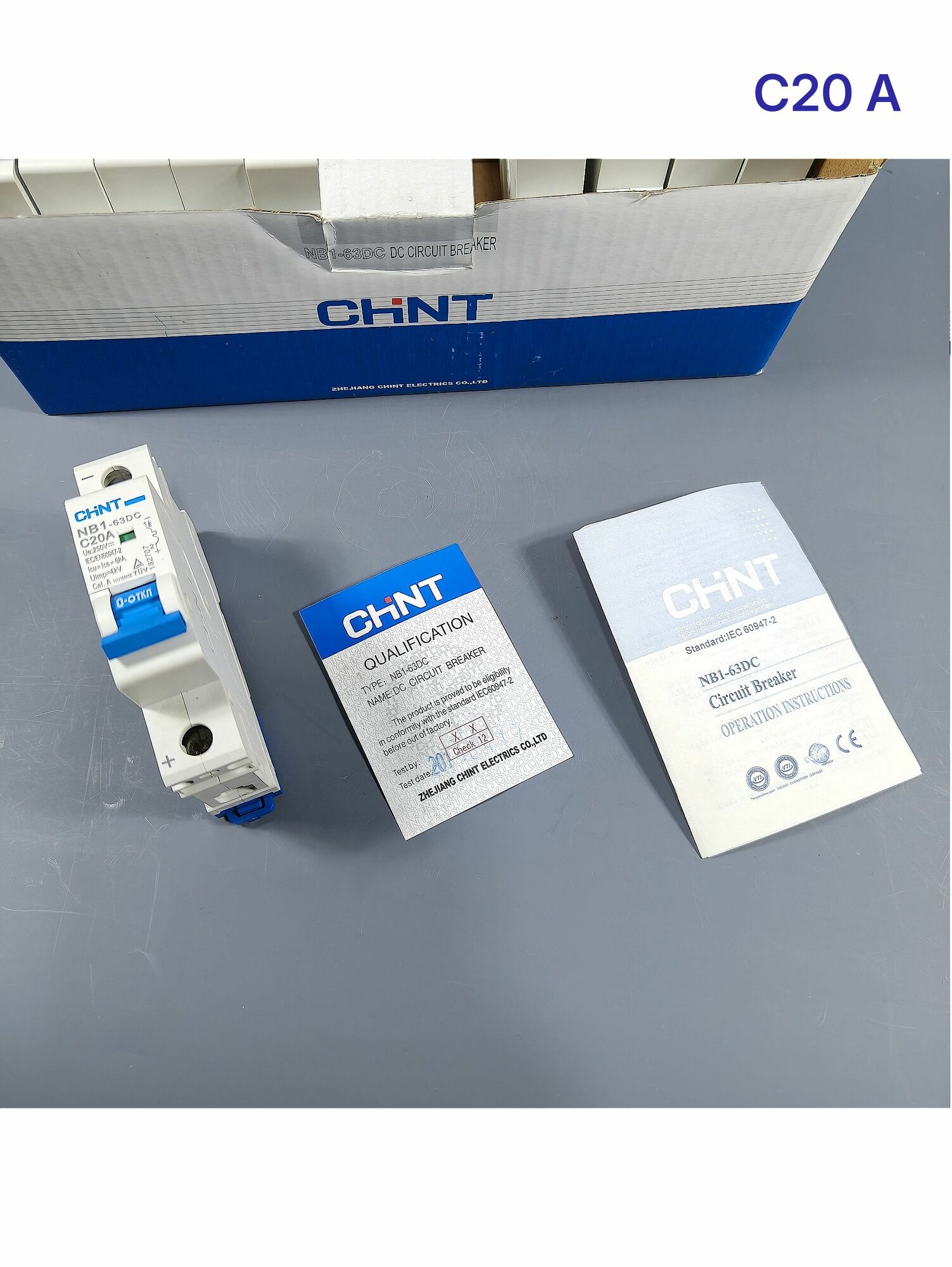 Автоматический выключатель 1(P) Chint