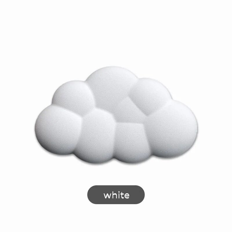 Эргономичный коврик для мыши white short