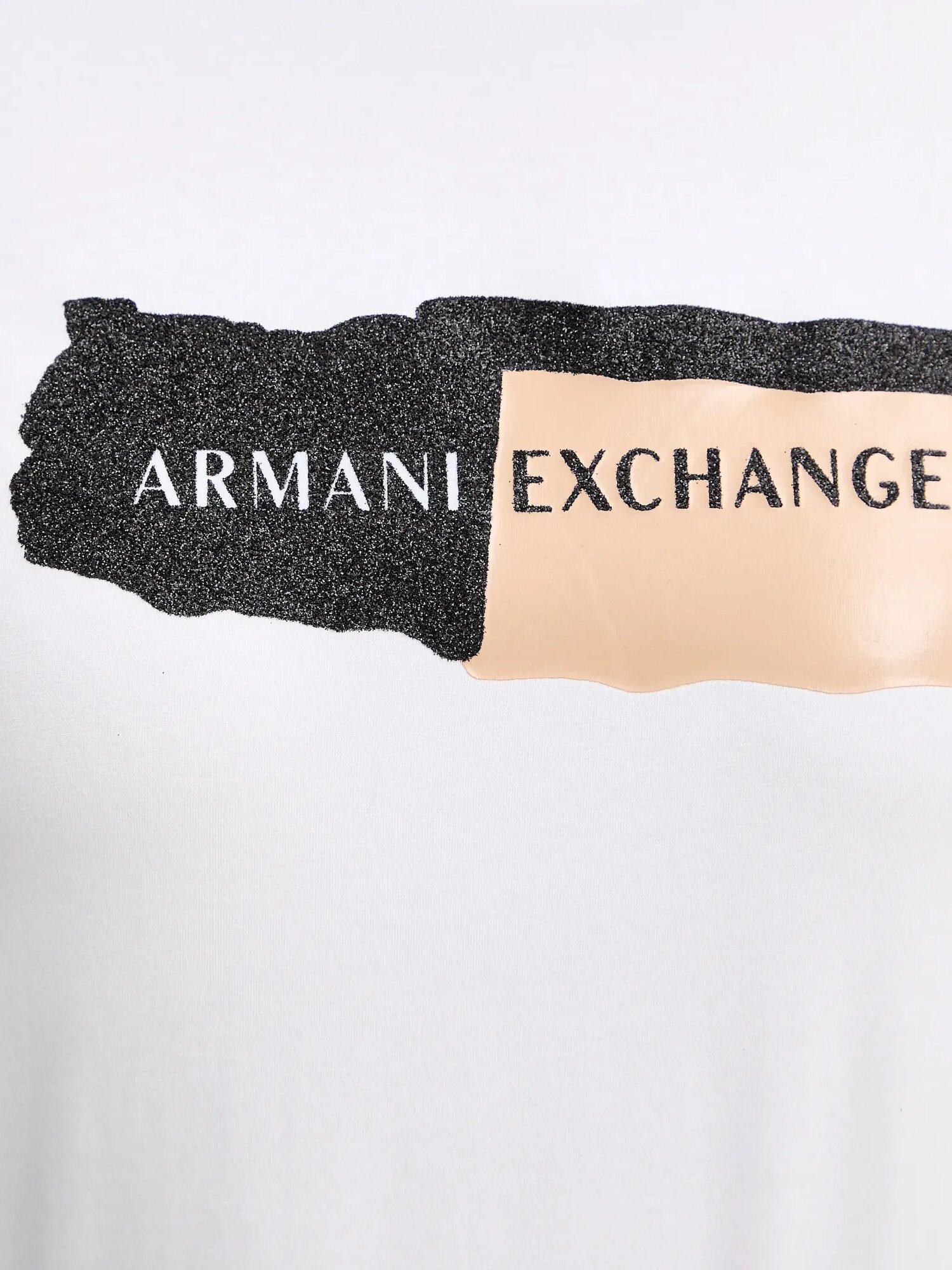 Футболка Armani Exchange, размер L, белый — фото 1