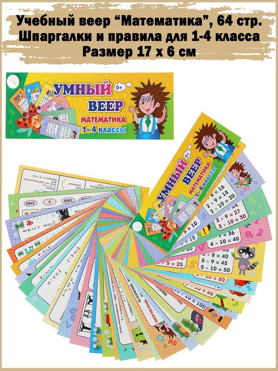 Сборники шпаргалок для 1 - 4 классов математика