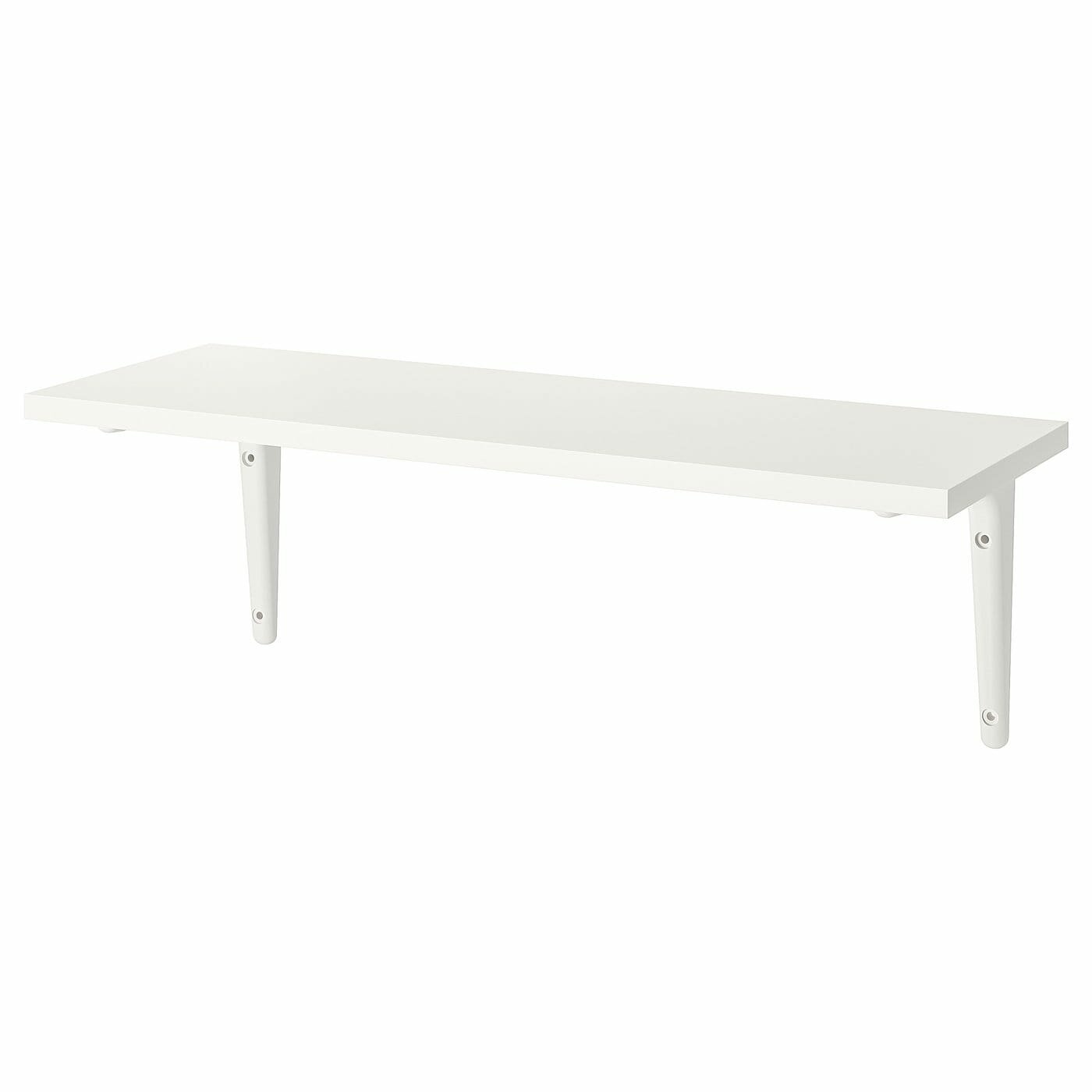 Полка ikea burhult / sibbhult, белый, 59x20 см 893.259.63