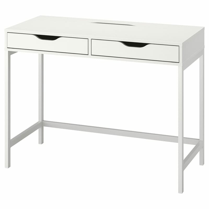 Письменный стол IKEA ALEX, белый, 100x48 см 104.735.55
