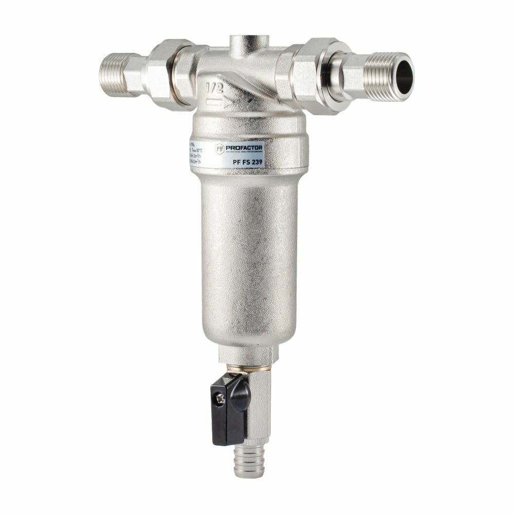 Фильтр промывной для горячей воды PROFACTOR 1/2" PF FS 239