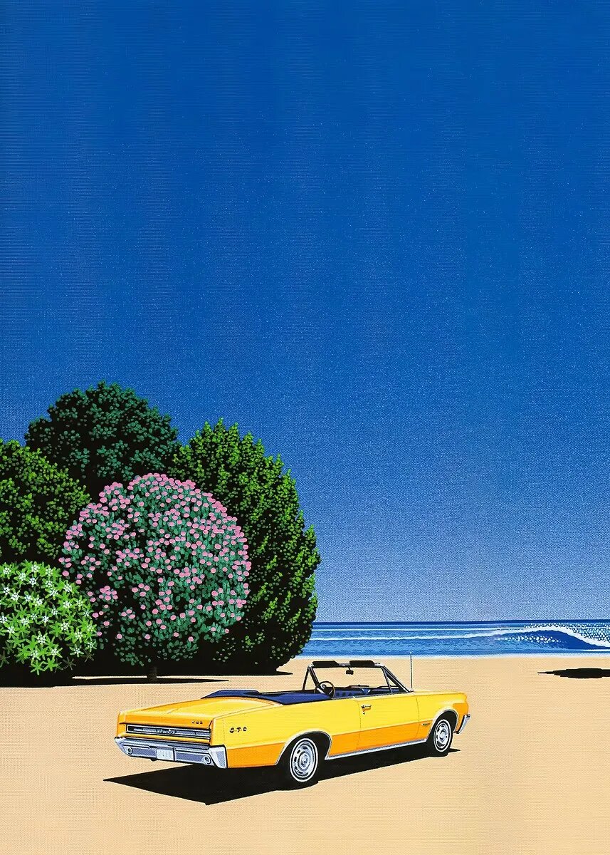 Печать на холсте Hiroshi Nagai Vaporwave