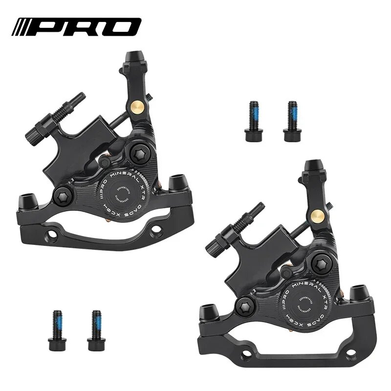 IIIPRO XC04 Гидравлические дисковые тормоза для горных велосипедов Черный, Black Brake Caliper