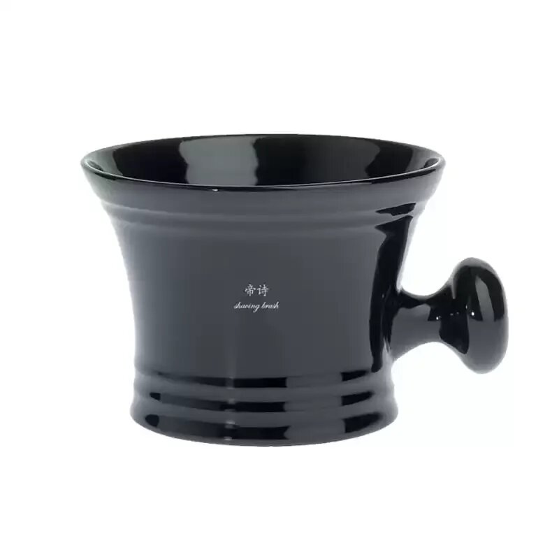 Керамическая чаша для бритья dscosmetic black