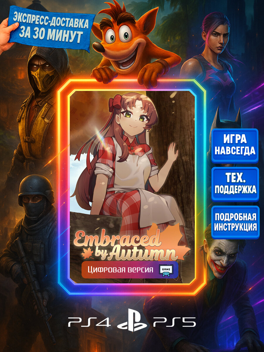 Embraced by Autumn PS4 & PS5 PS4/PS5 | Моментальная доставка | Английский язык | Графические приключения