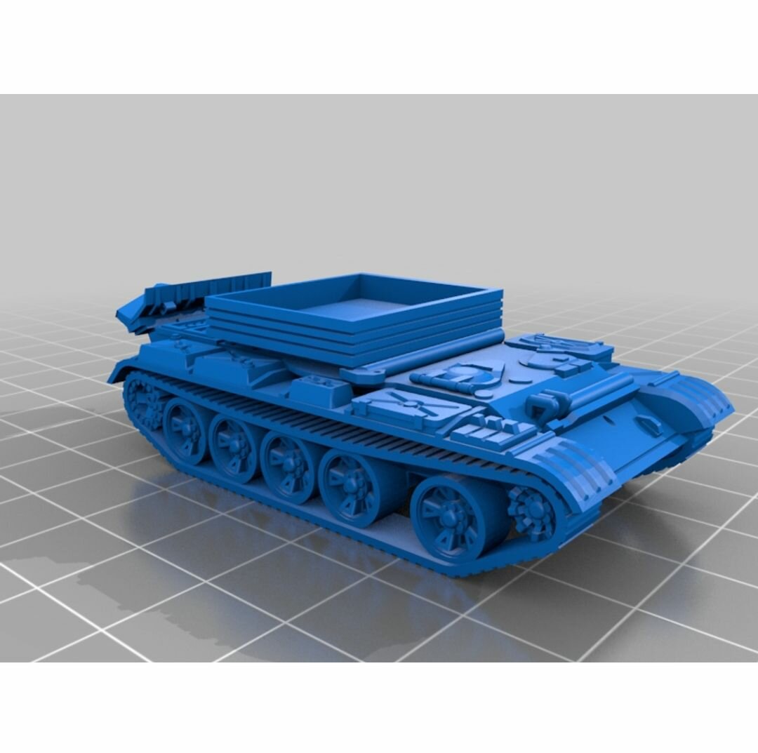 БТС-2. Т-54-Т. Масштабная модель 1:72.