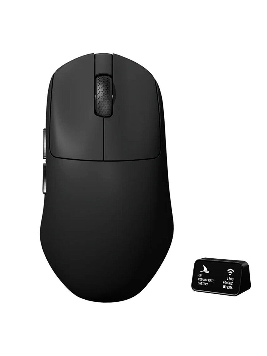 Darmoshark N7 MAX Tiger Shark, черный, мышь игровая беспроводная