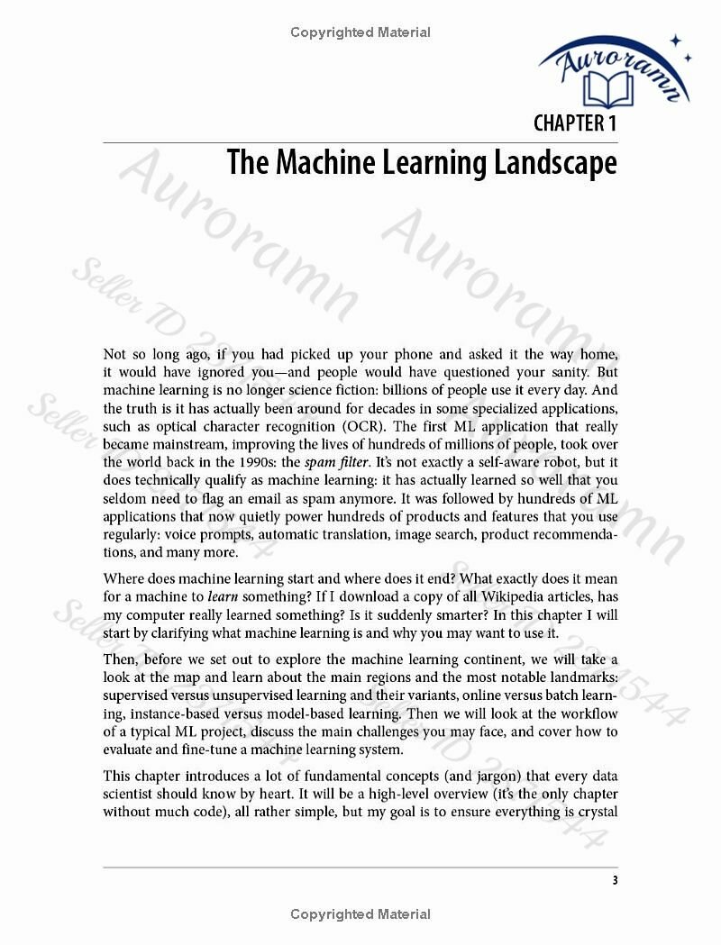 Hands-On Machine Learning with Scikit-Learn, Keras, and TensorFlow: Concepts, Tools, and Techniques to Build Intelligent Systems — фото 1