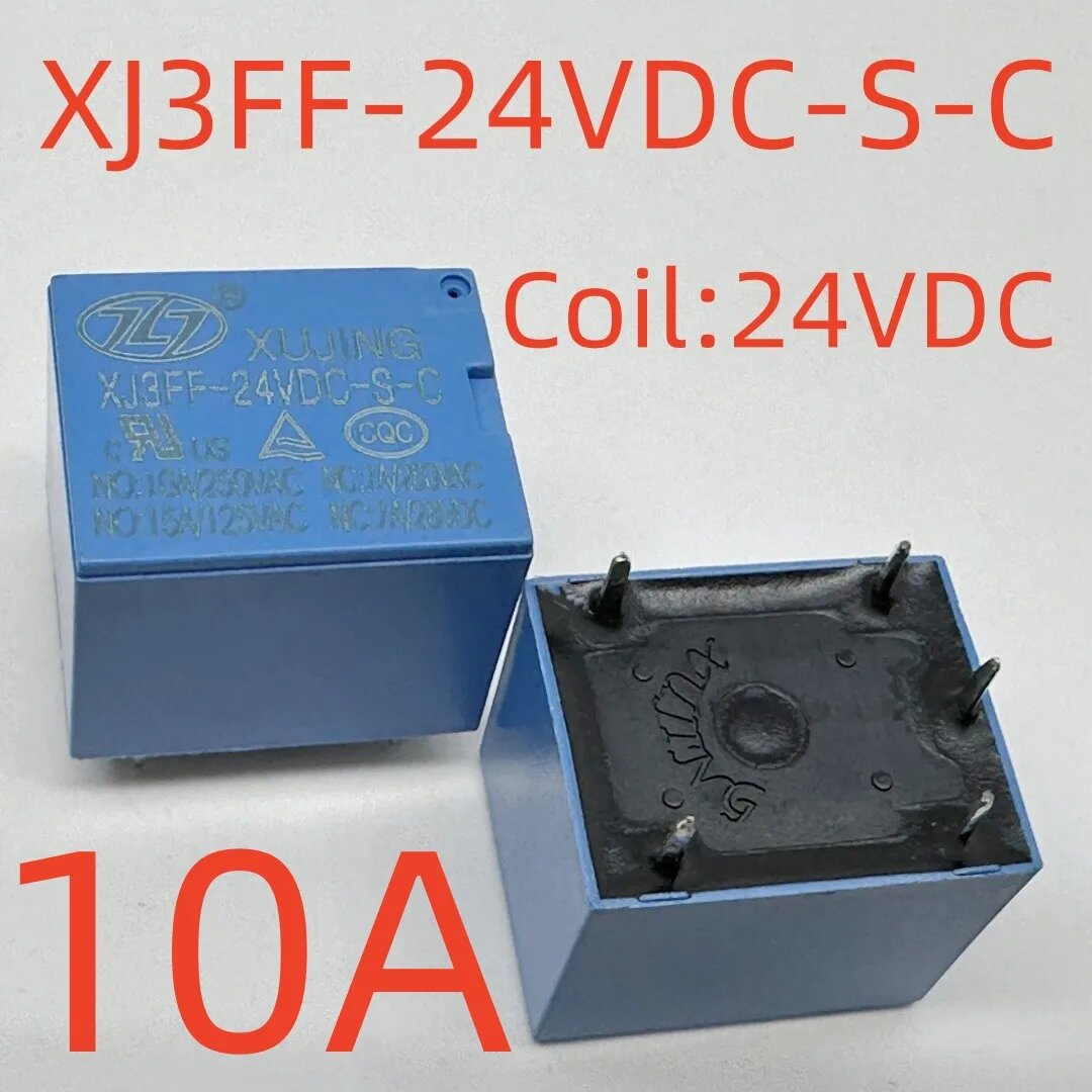 Реле XJ3FF-24VDC-S-C (T73C-10A)