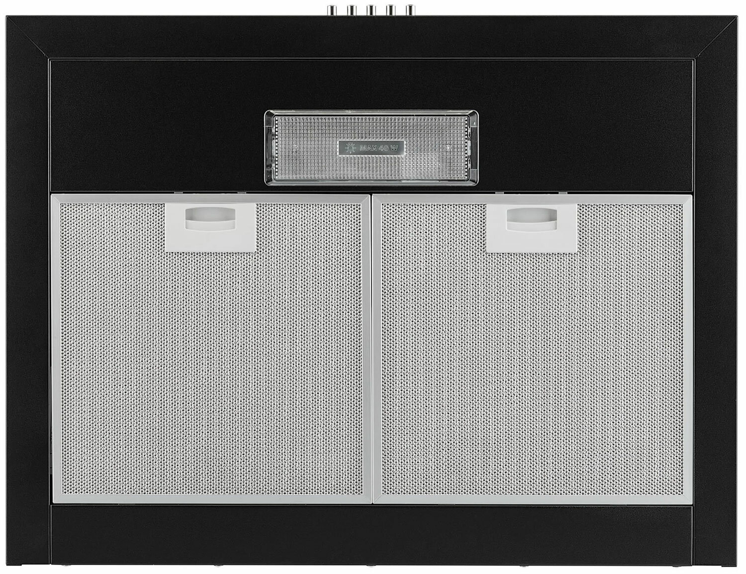 Вытяжка Krona Bella 600 Black push-button — фото 1
