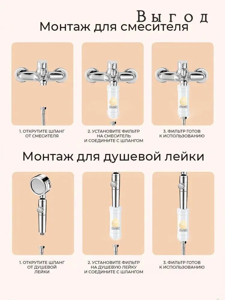 Фильтр для душа — фото 1