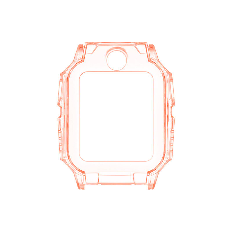 Розовый прозрачный силиконовый чехол для часов Z6A/Z6S/Z6Pro/Z6D, мягкий материал, без стекла