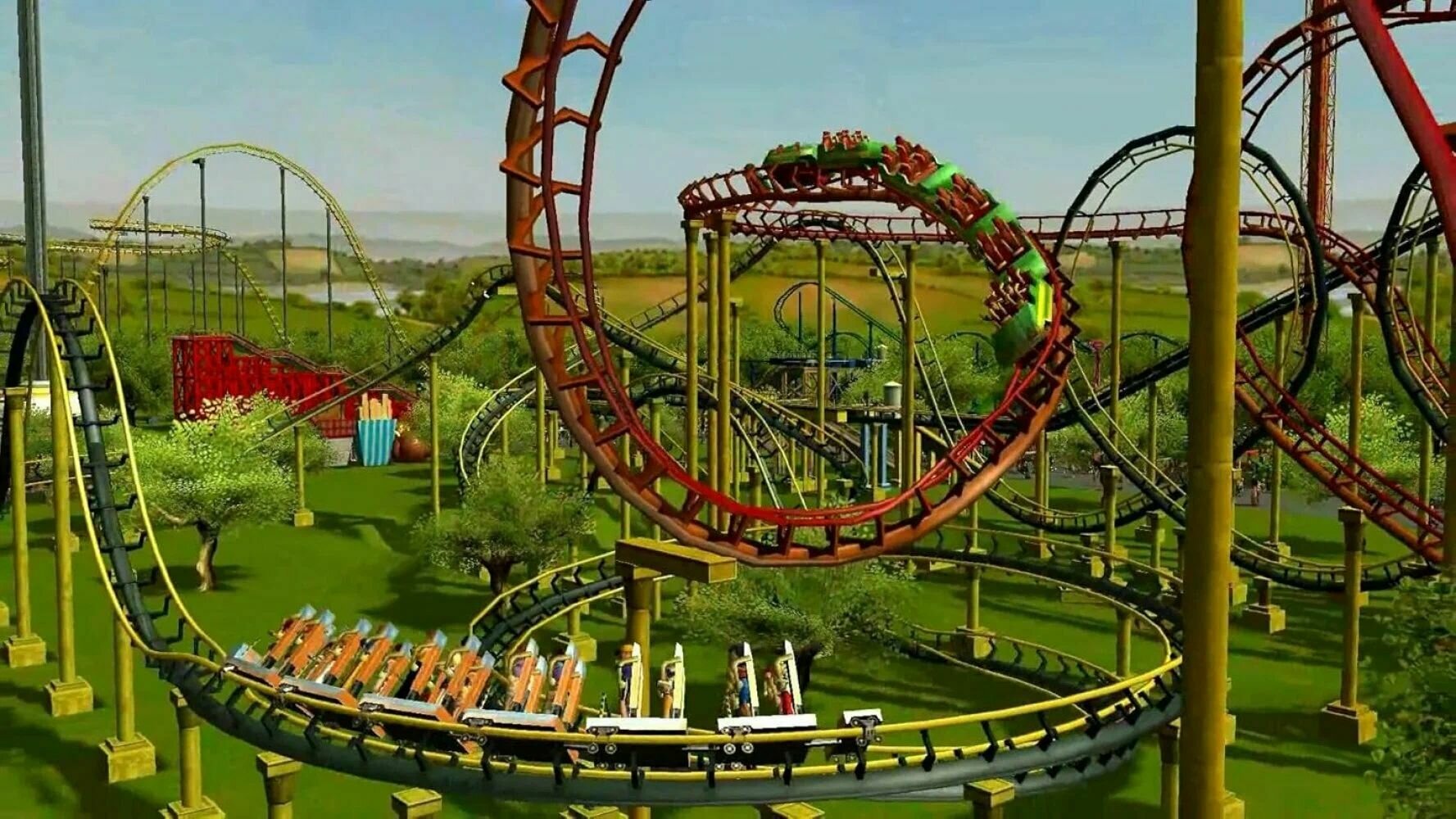 Игра Roller Coaster Tycoon 3 - Complete Edition для Playstation 5 — фото 1