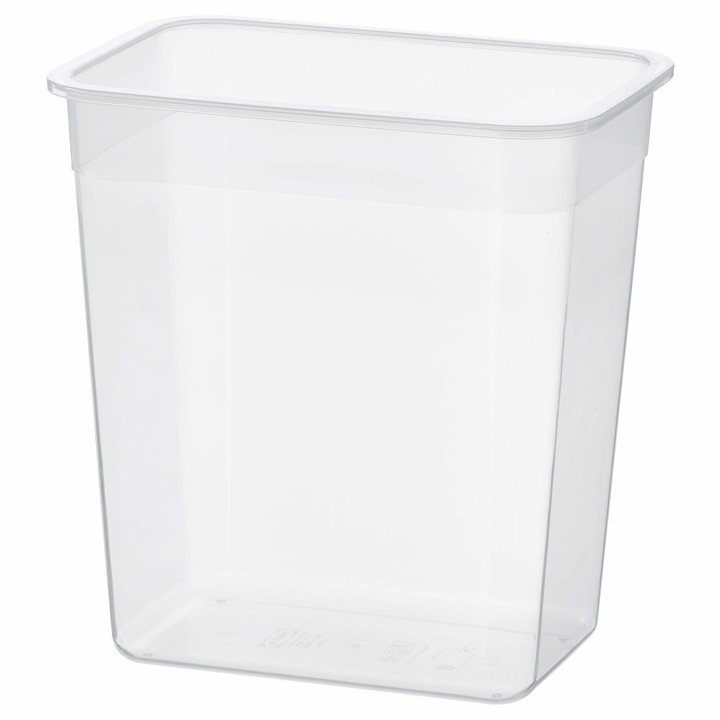 Контейнер пищевой IKEA 365+, 4.2 л, прозрачный 603.930.66