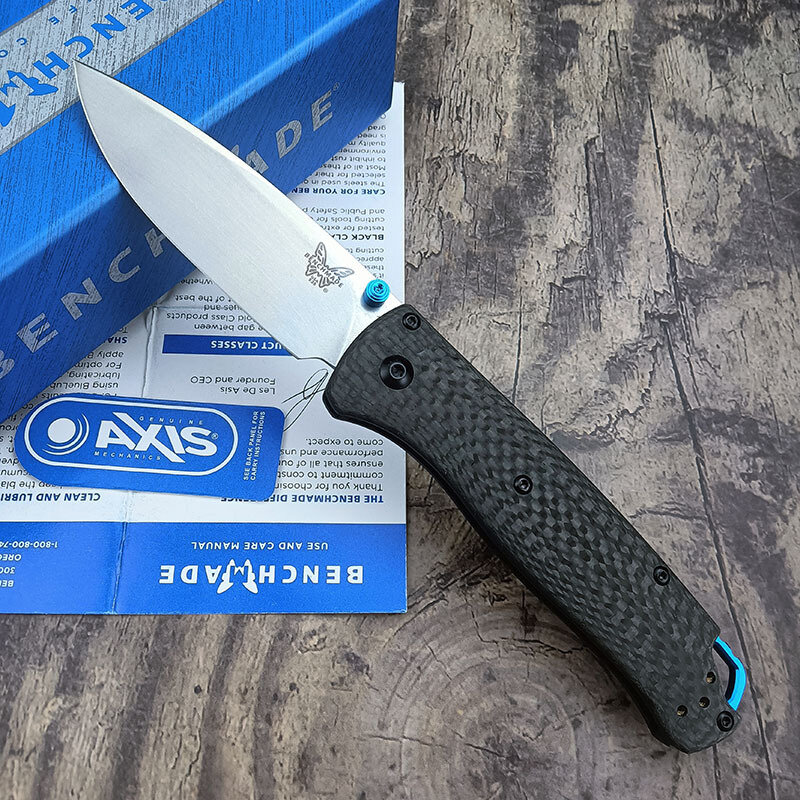 Benchmade535 Многофункциональный складной нож формата EDC с легкой карбоновой рукоятью, портативный карманный инструмент для выживания в дикой природе