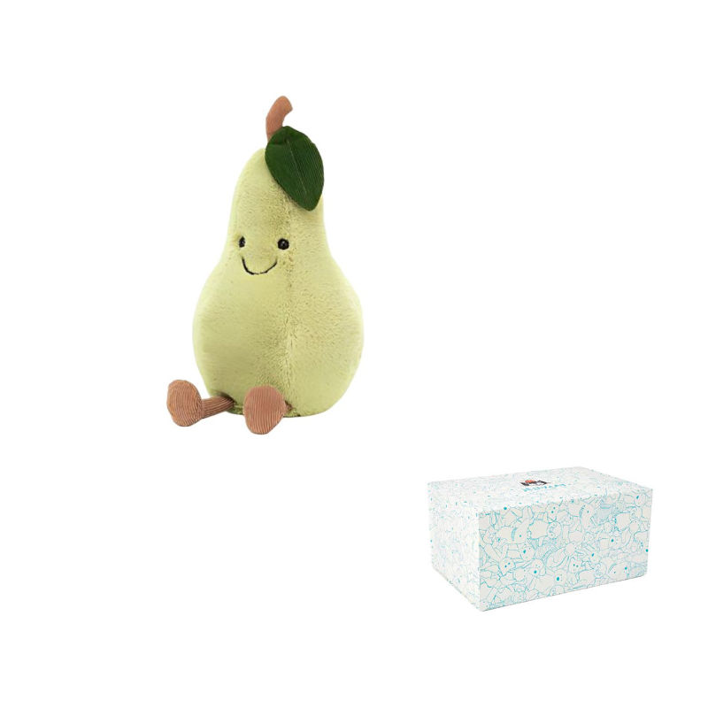 Плюшевая игрушка унисекс JELLYCAT Груша Fun Food, 20CM EU