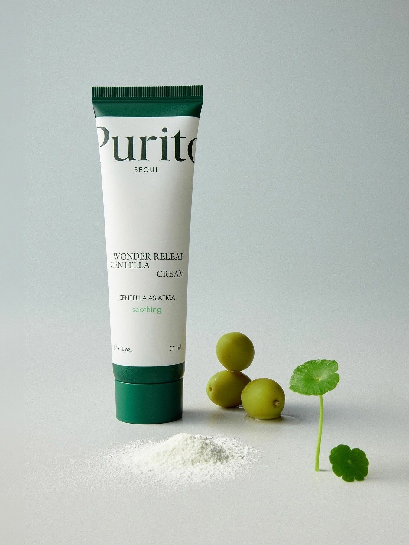 Восстанавливающий крем для лица с экстрактом центеллы Purito Wonder Releaf Centella Cream