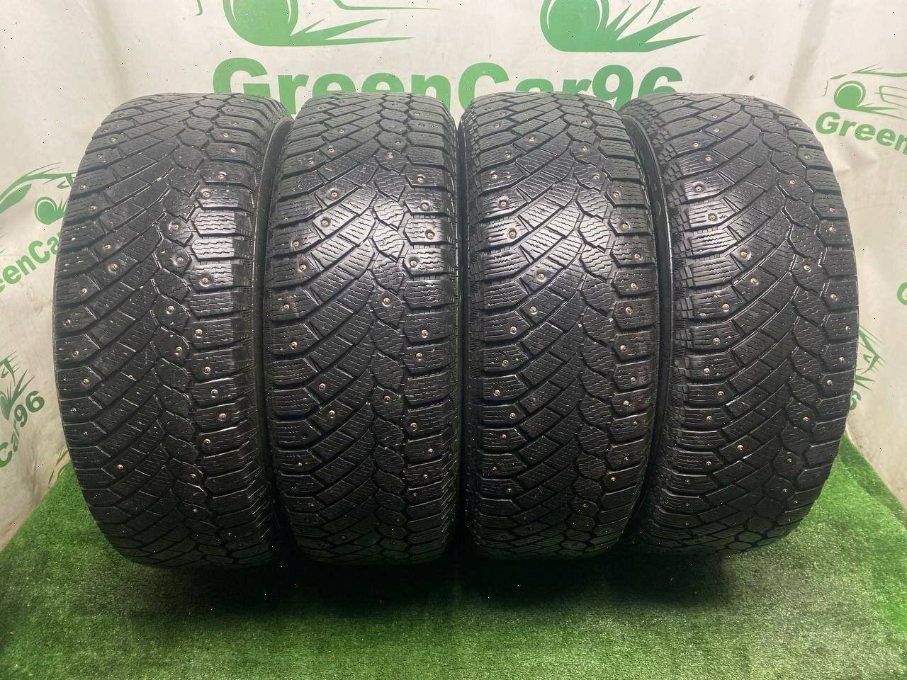 Комплект (4 шт) зимних БУ шин Continental ContiIceContact 205/55 R16 20% износ MBH542929