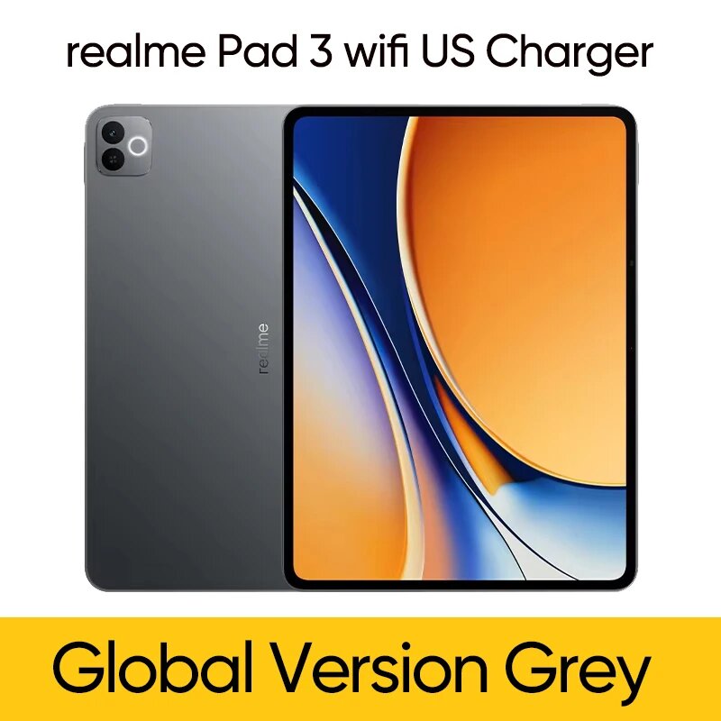 Планшет Realme Pad 3, 11.6", 8/256ГБ, Wi-Fi+5G, Android