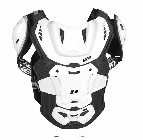 Защита панцирь Leatt Chest Protector 5.5 Pro, White, OS (5014101112)
