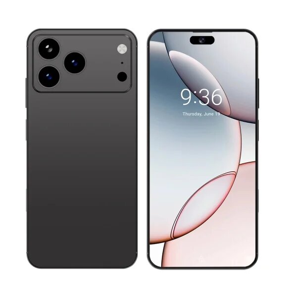 Глобальная версия 2026 I17 Promax Pro 4G 5G с двумя Черный, 22G 2TB, Черный, Черный, Black