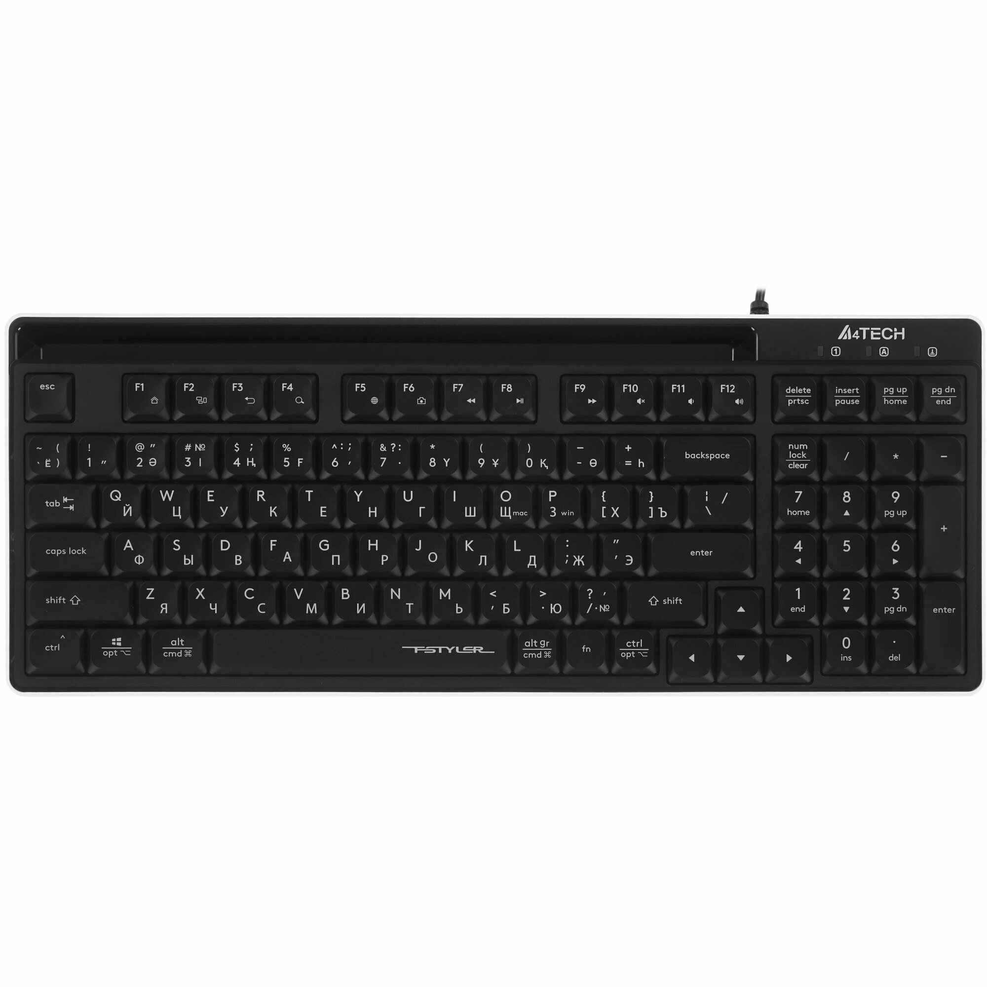 Клавиатура A4tech Fstyler FX70 черная