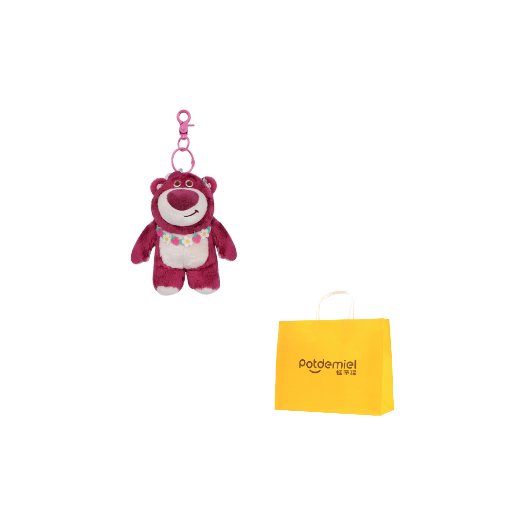 POTDEMIEL X Disney Лотсо Q Милый стиль Сопровождающая кукла Плюшевый украшение H8cm 12cm