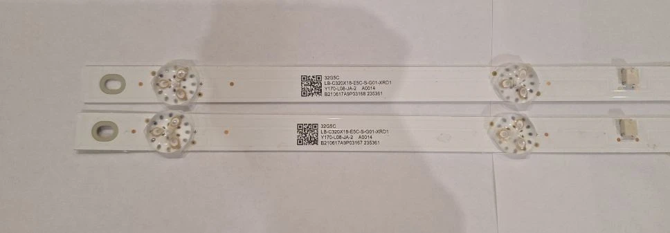 Подсветка (94V-0 E493538 JF-AL AC CRH-ZG32E5C30300502119REV1.0) (32G5C LB-C320X18-E5C-SG01-XRD1 Y170-L08-JA-2) LED телевизора DEXP (H32F7100C)
