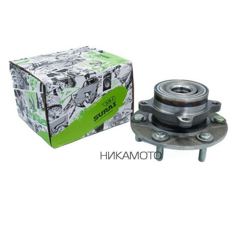 SURAI SRS 76201 Ступица mitsubishi pajero iv (06-) перед. с подшип. (srs 76201) surai
