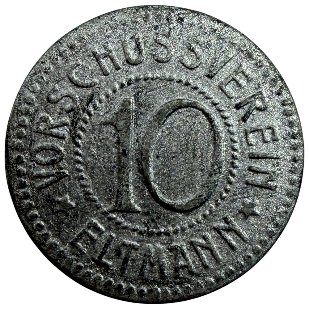 Германия, Эльтман 10 пфеннигов 1914-1924 гг. (Fe)