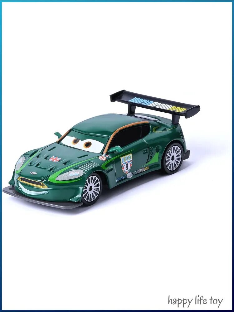 Литая коллекционная металлическая машинка из мультфильма "Тачки " (Cars 2) Найджел Гирсли