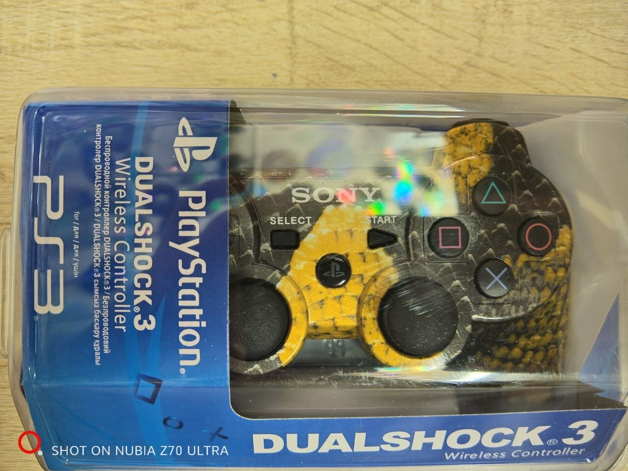 Геймпад для Sony Playstation 3 Dualshock 3 в расцветке "Змея"