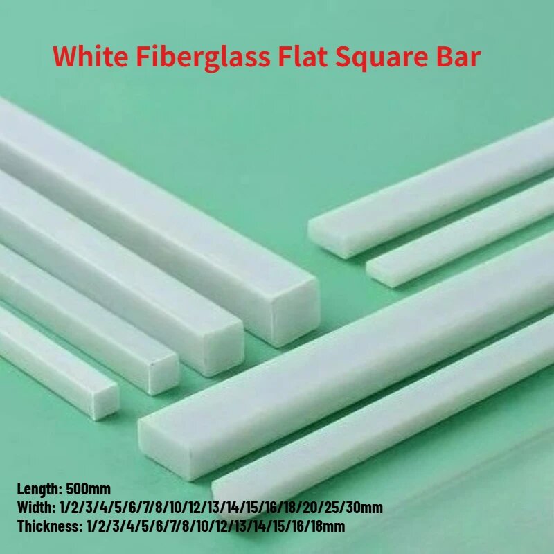 Фиксированные стержни из стекловолокна 2/4 шт. 4x10mmx500mm-2pcs