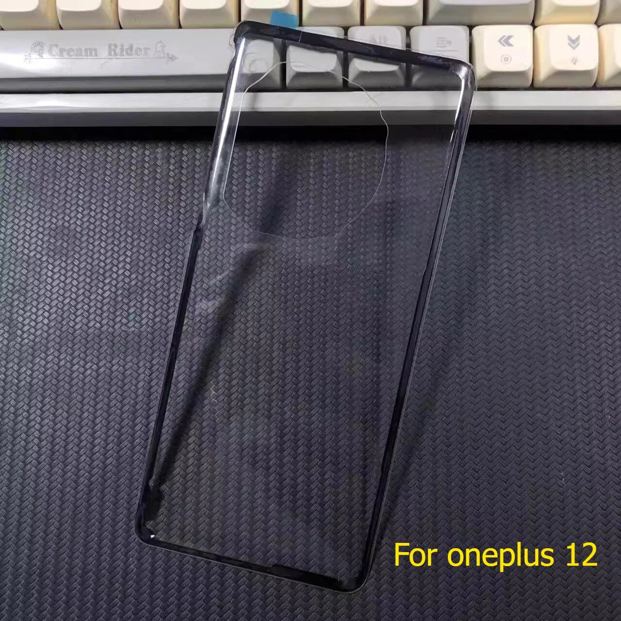 Для oneplus 10 pro/11 12 (модифицированное) стекло прозрачная задняя крышка батарейного отсека